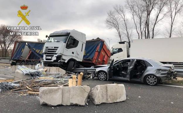 Detenido Un Camionero Por Conducir Ebrio Y Provocar Un Accidente De